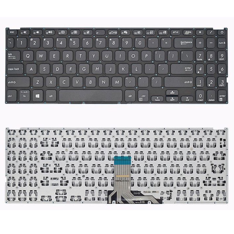 New Laptop Keyboard Replacement For Asus VivoBook 15 X515J X515JA ...