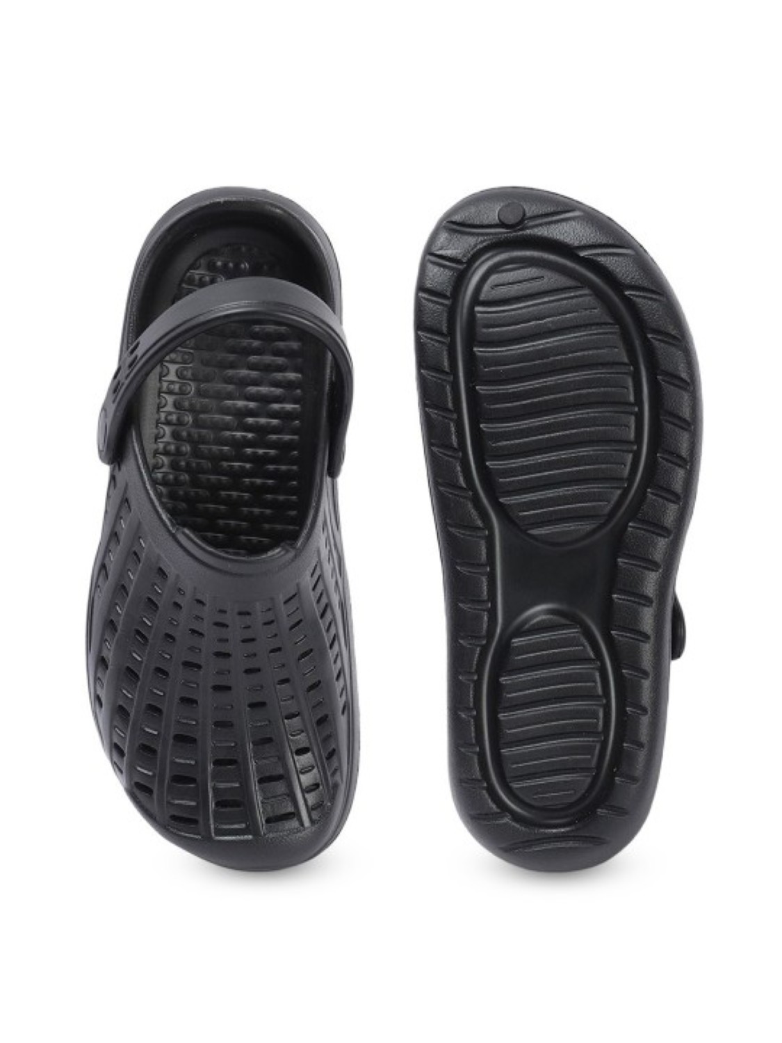 HRX by Hrithik Roshan Self Design Backstrap Rubber Clogs For Men ...