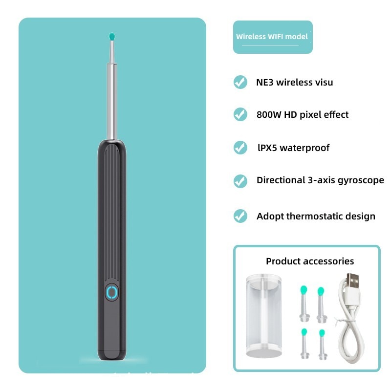 【Ready Stock】Wireless Intelligent Visual Ear Stick Ear Picker High ...