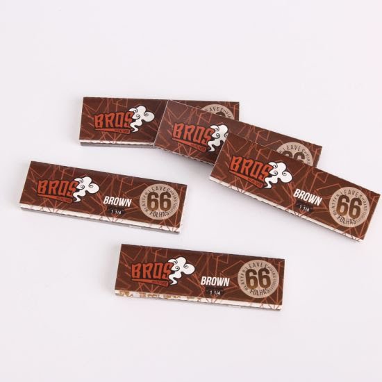 5 Piece BR0S Rolling Paper 66 King Size Paper ( King Size 5 Packet ...