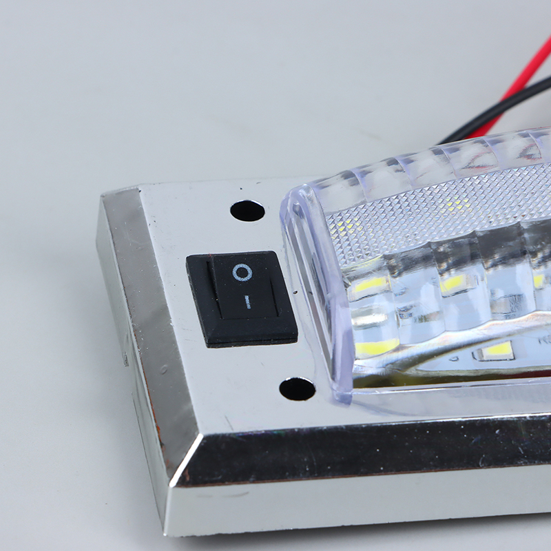 LED 12V-24V Panel Light Car Interior Reading Lamp High Brightness Cabin ...