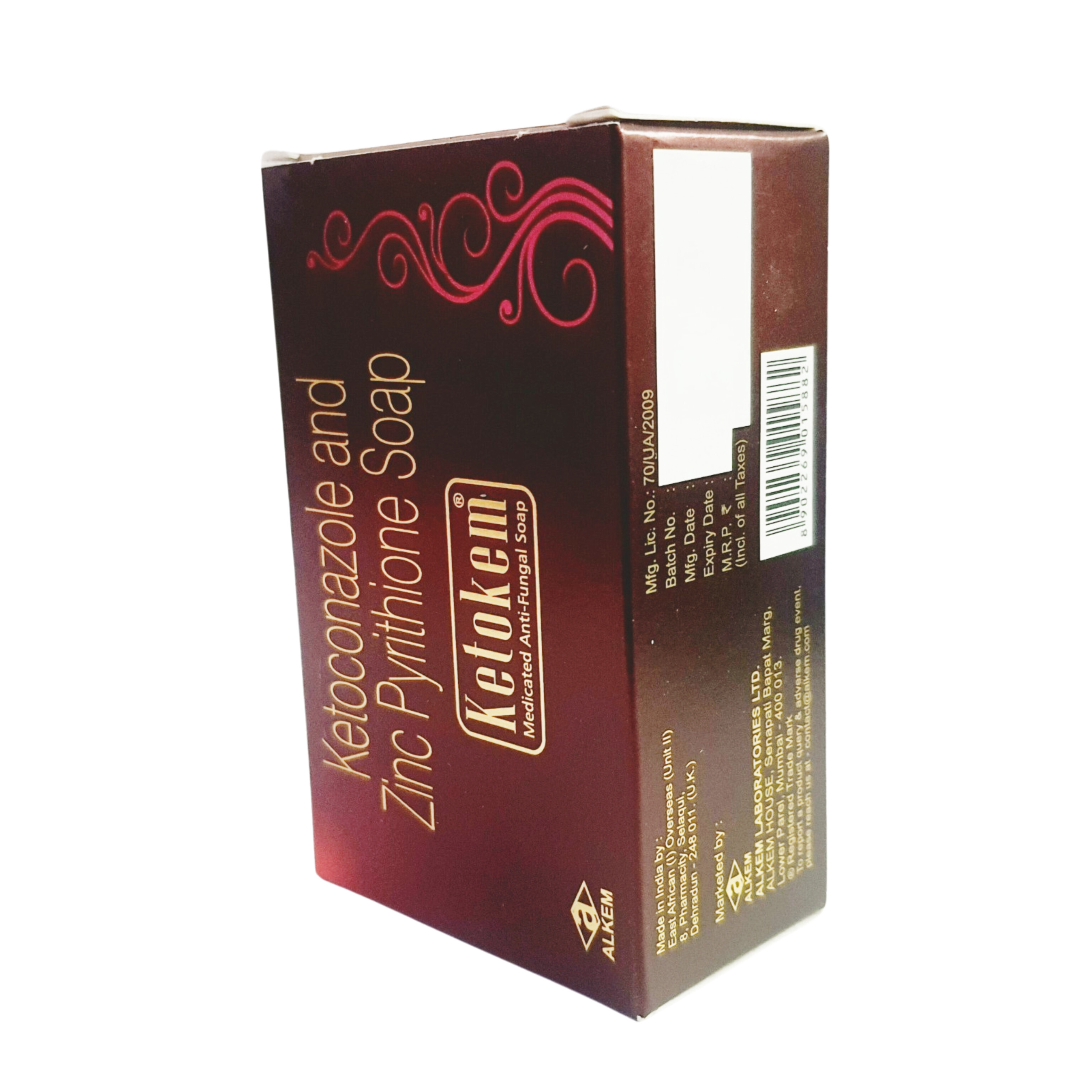 Ketokem Soap 75g | Anti Fungal Anti Bacterial | 1% Ketoconazole + 1% ...