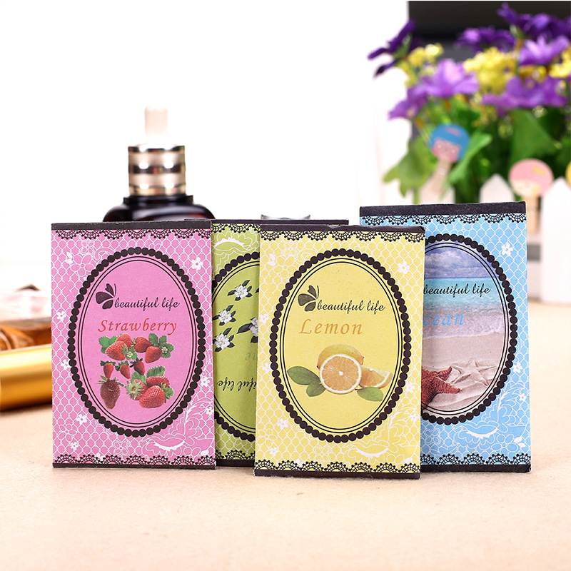 10pcs /pack Aromatherapy Natural Smell Incense Wardrobe Sachet Air ...