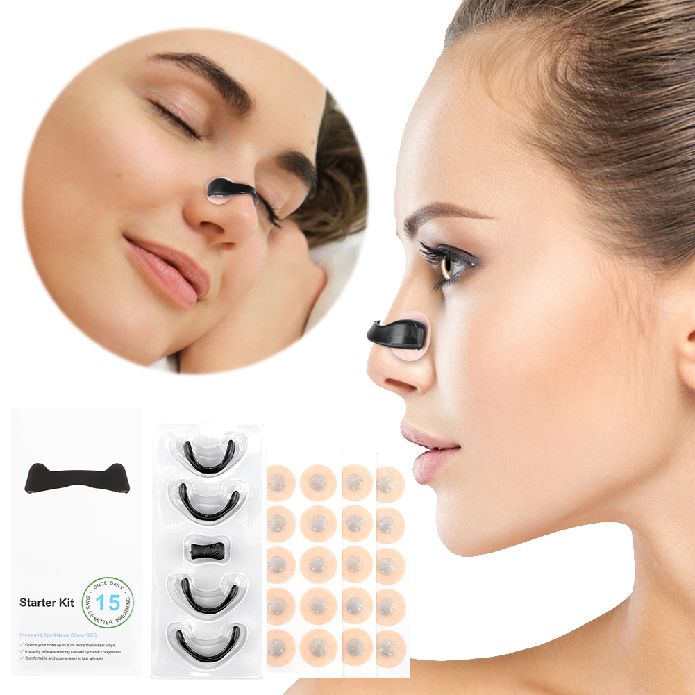 15Pairs Magnetic Nasal Strips Anti-snoring Nose Strips Nasal Breathing ...