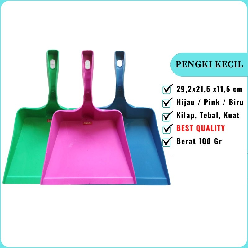 Pengki Plastik Pendek - Serokan Sampah Tanpa Gagang | Lazada Indonesia
