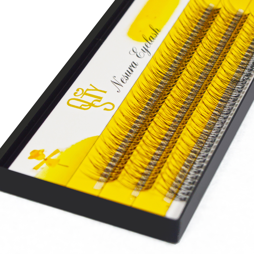 Tanggeri Fashion QSTY Soft Black Mink Eyelash Extension 10D dovetail ...