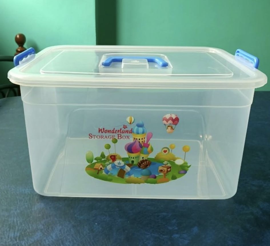 Oriental Durable Stackable High-Quality Plastic Storage Box with Handle ...
