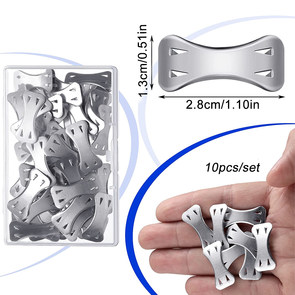 【linfang store】10Pcs Bandage Clips Metal Clasps Replaceable Wrap ...