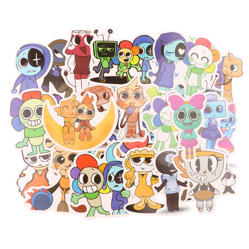 50Pc Dandys World Stickers Dandy's World DIY Stickers Waterproof ...