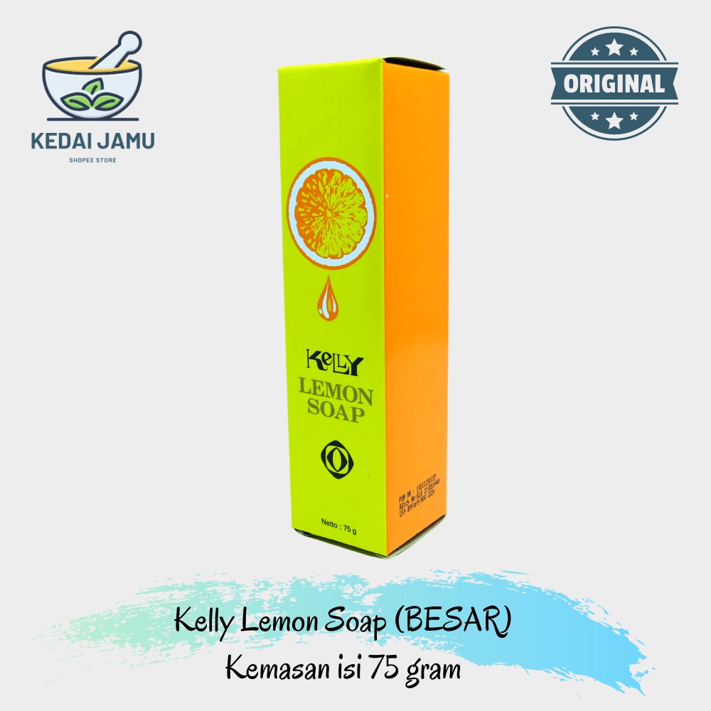 KELLY LEMON SOAP SEMUA UKURAN 15 25 dan 75 Gram | Lazada Indonesia