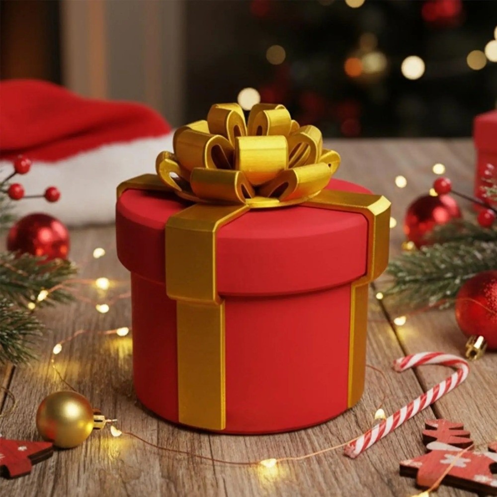 Money Present 3D Printed Annoying Nested Screw Gift Box Prank Nesting ...