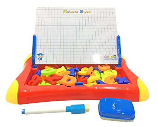 Writing and Drawing Board With Magnetic Alphabets and Numbers - D50900 ...