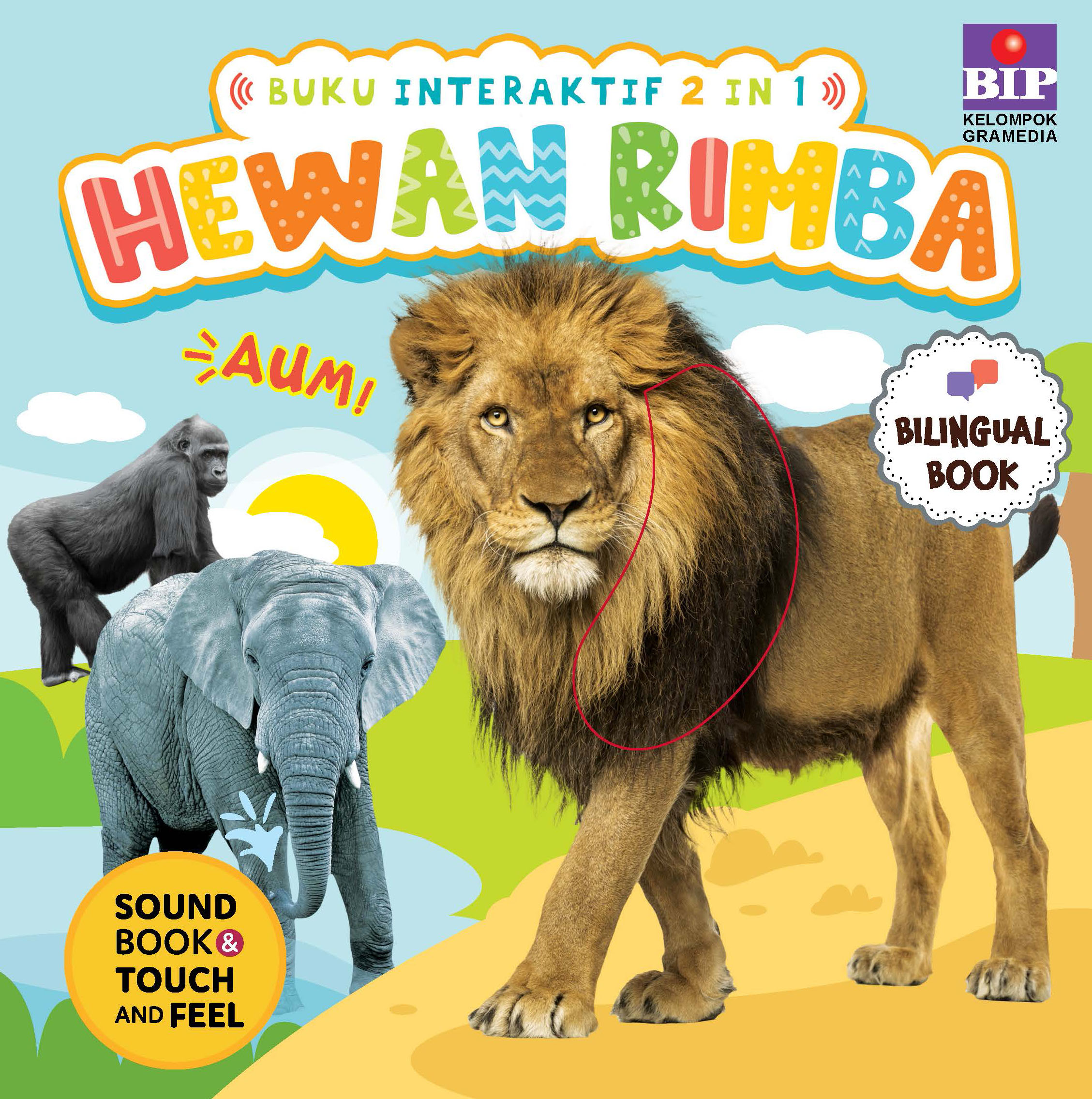 BUKU INTERAKTIF 2 IN 1 HEWAN RIMBA | Lazada Indonesia