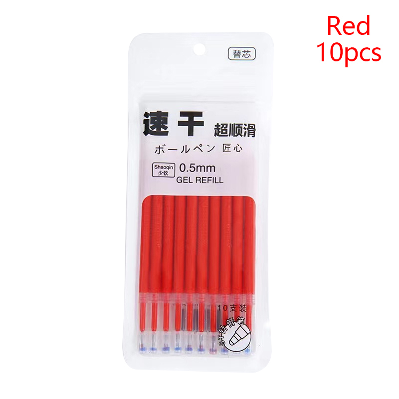 10Pcs High Quality ST Tip Neutral Pens Refill Quick-dry Neutral Pens ...