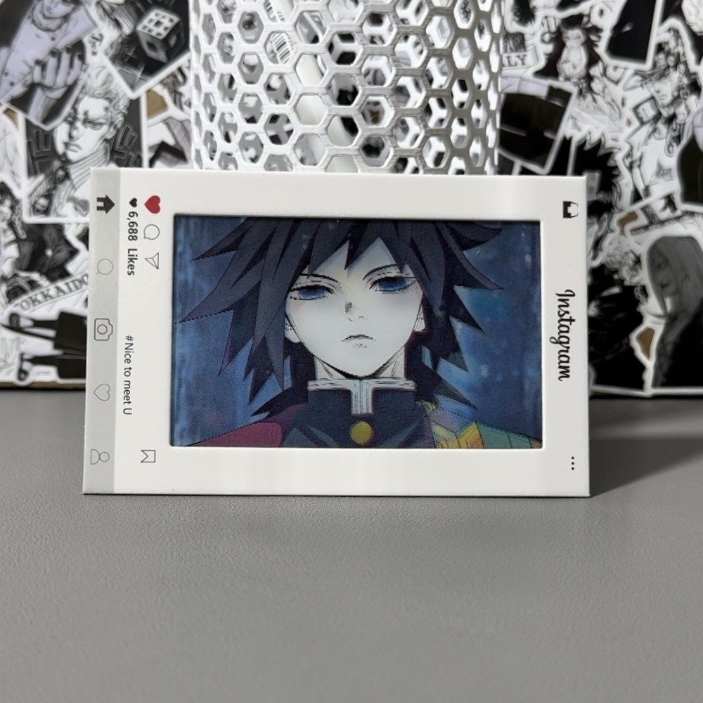 Anime Merchandise Kochou Shinobu Creative Demon Slayer Cards Rengoku ...