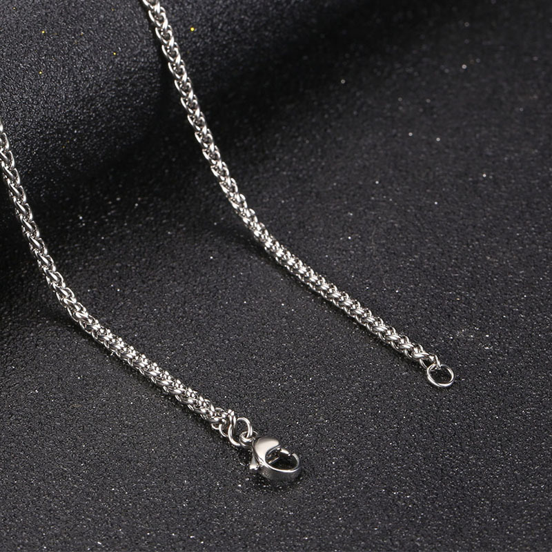 【Cheap】Jewelry titanium steel keel snake bone necklace men's fashion ...