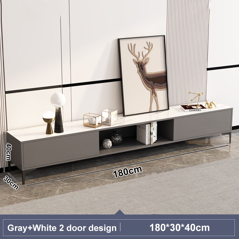 Ditto 78" TV Cabinet TV Rack TV Stand Table With Drawer Modern Living ...