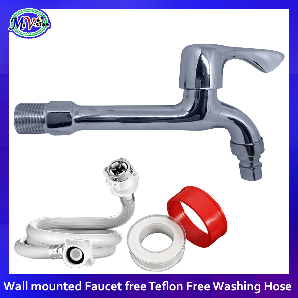 Stainless Steel Washer Tap Faucet Faucet WB355 Free 15m Fitting Thread ...