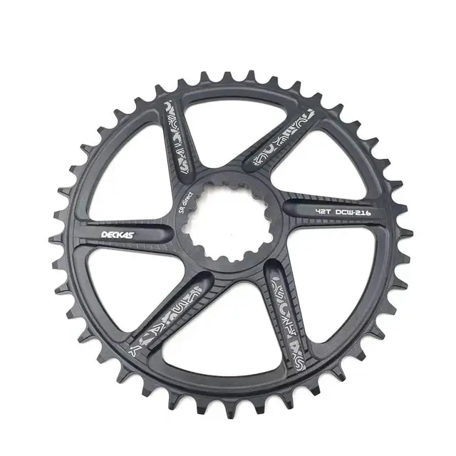 【New and Improved】 Deckas Gxp Road Bike Chainring Direct Mount 40t 42t ...