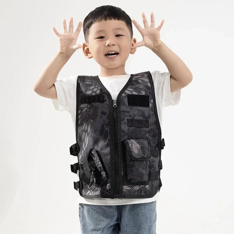 【Must-have】 Kids Camouflage For Boy Special Forces Combat Tactical Vest ...