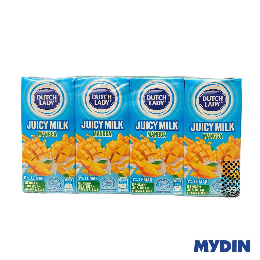 Dutch Lady Juice Milk Mango Drink (4 x 600ml) | Lazada