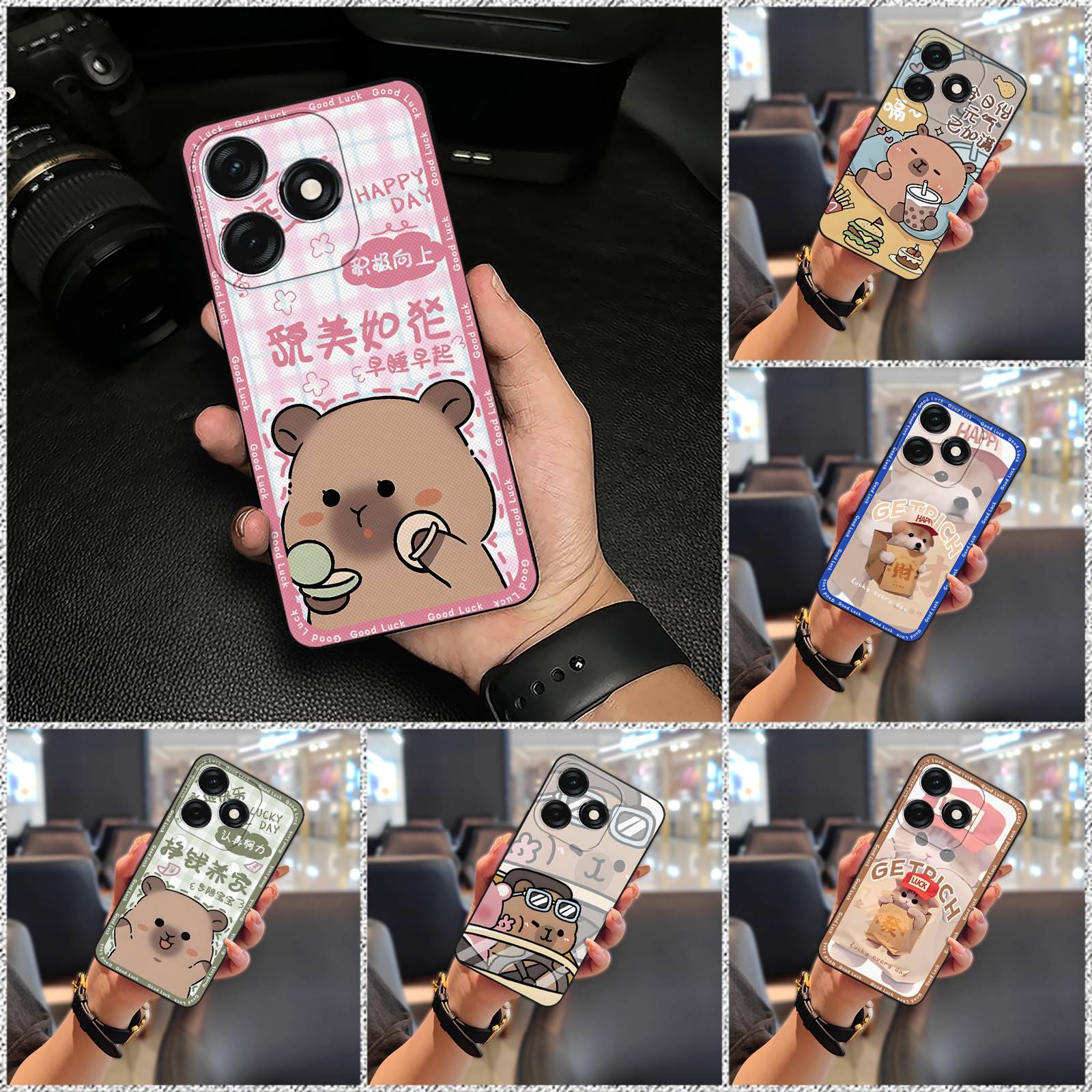 Shockproof Protective Phone Case For Tecno Spark10C/K15Q TPU Waterproof ...