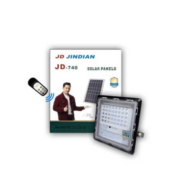 ่่ 💥 JD JINDIAN Solar Light สปอตไลท์ ไฟโซล่าเซลล์ LED แสงสีขาว1 ...