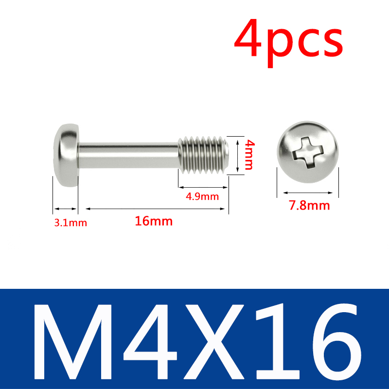 304 Stainless Steel M2 M2.5 M3 M4 M5 M6 M8 Pan Head Philip’s Head Semi ...