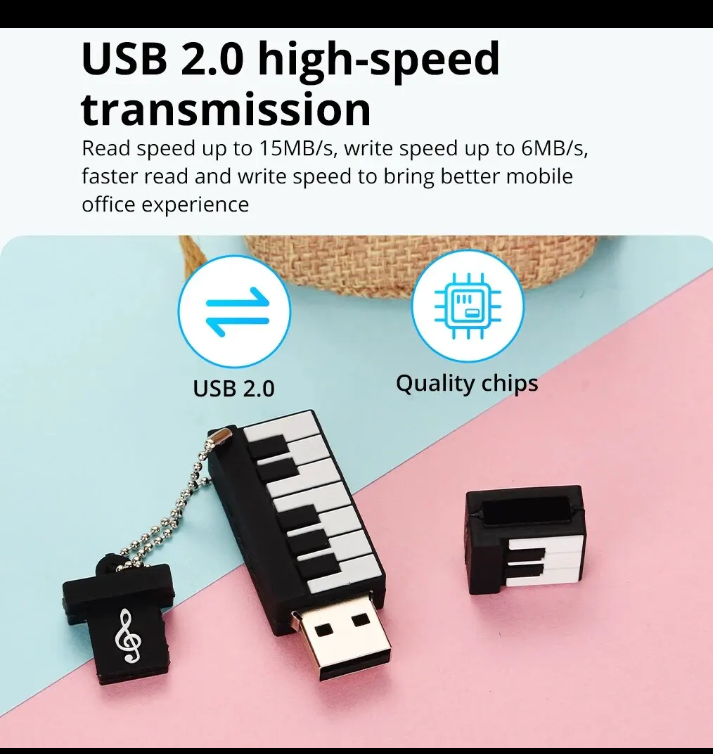 NEW STYLE USB IN PIANO FORM 64 GB STORAGE ONLY AVAILABLE AT OUR STORE | Daraz.pk