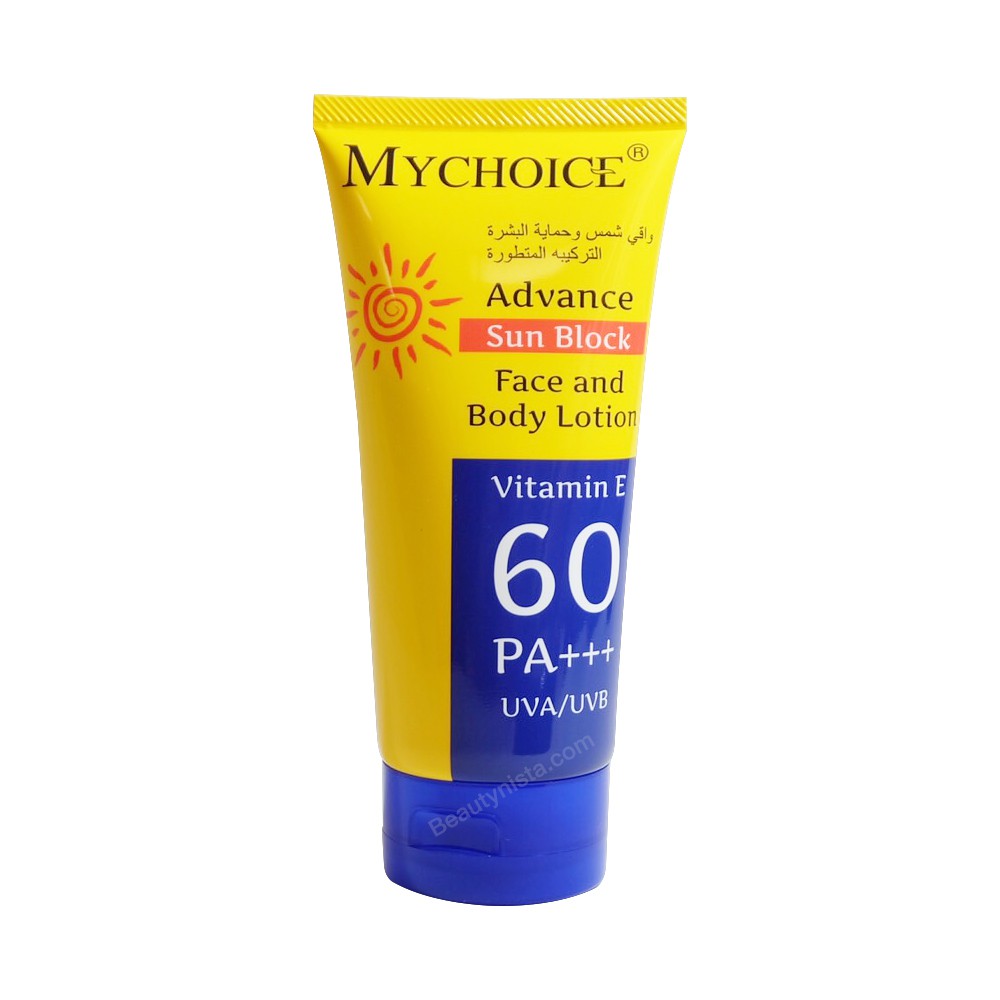 กันแดดมายช้อยส์ My Choice Advance Sun Block SPF 60 PA+++ 150 | Lazada.co.th