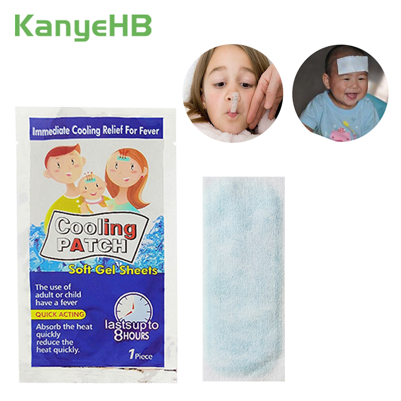 【TrendGlobe】5bags Cooling Patches Baby Fever Down Medical Plaster Lower ...