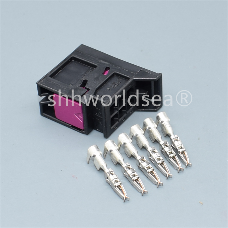 1sets 6 Pin Way Car Rear Lamp Taillight Plug Connector With Wire ...