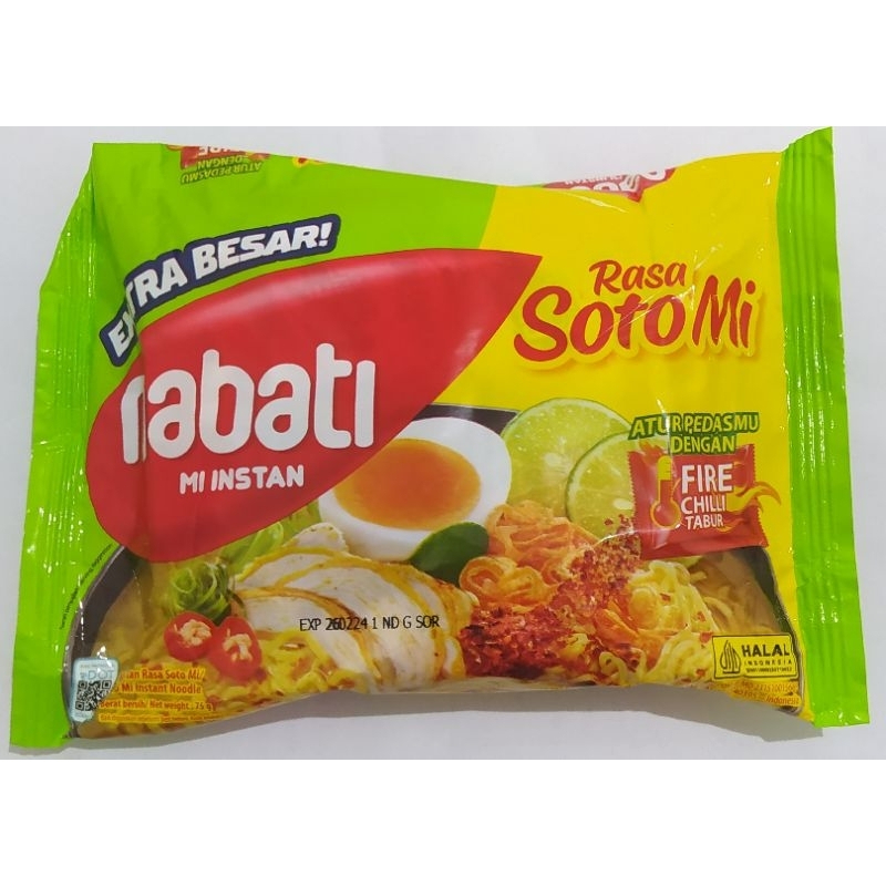 Nabati Richeese Mi Kuah Rasa Soto/Mie Goreng 75 Gr 1 Pcs | Lazada Indonesia