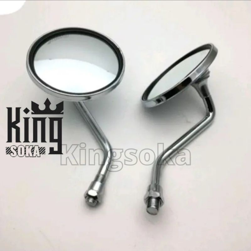 Spion Retro Klasik Model Bulat Yamaha Fazzio Fino Honda Scoopy Genio ...