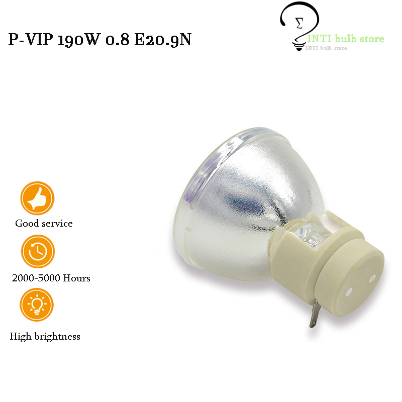 จัดส่งฟรี P Vip 190w 0 8 E20 9n หลอดไฟโปรเจคเตอร์ P Vip 190 0 8 E20 9n