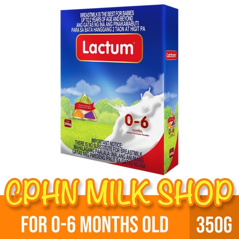 Lactum 0-6 Months Old 350g Infant Formula | Lazada PH