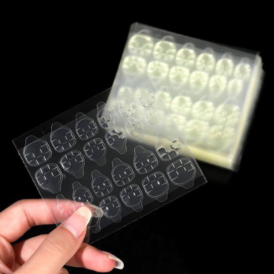 Pack Of 6 or 12 Nails Glue Sheets Nails Dots Nails Stickers Tape Double ...