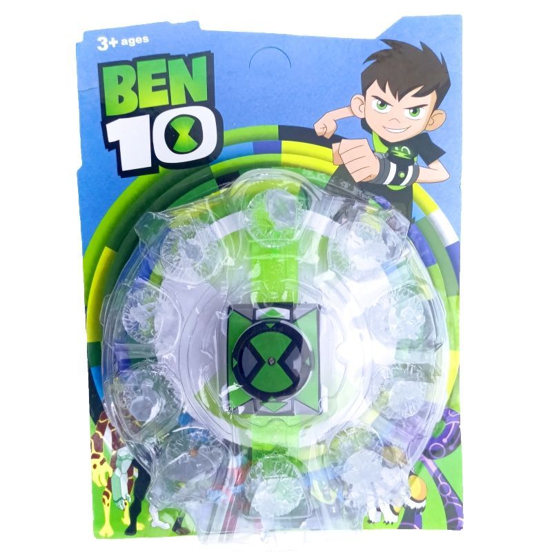BEN 10 แฮกเกอร์เด็กและเยาวชน omnitrix นาฬิกา Tian Xiaoban Black ...