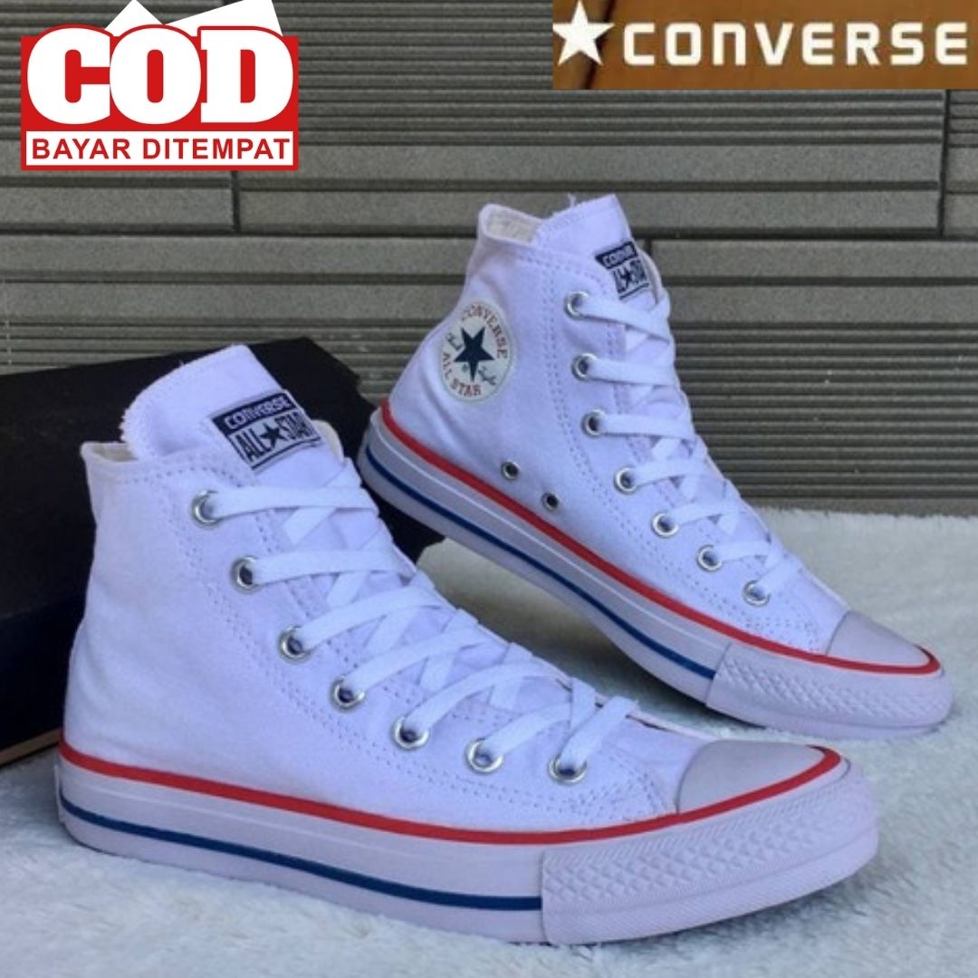 CONVERSE512 ALL STAR SEKOLAH PUTIH BOOTS TERMURAH / SEPATU CASUAL ...