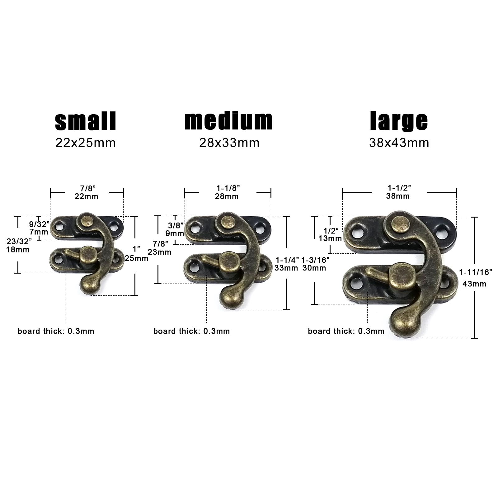 Jewelry Chest Gift Wooden Box Case Toggle Latch Bag Handbag Suitcase ...