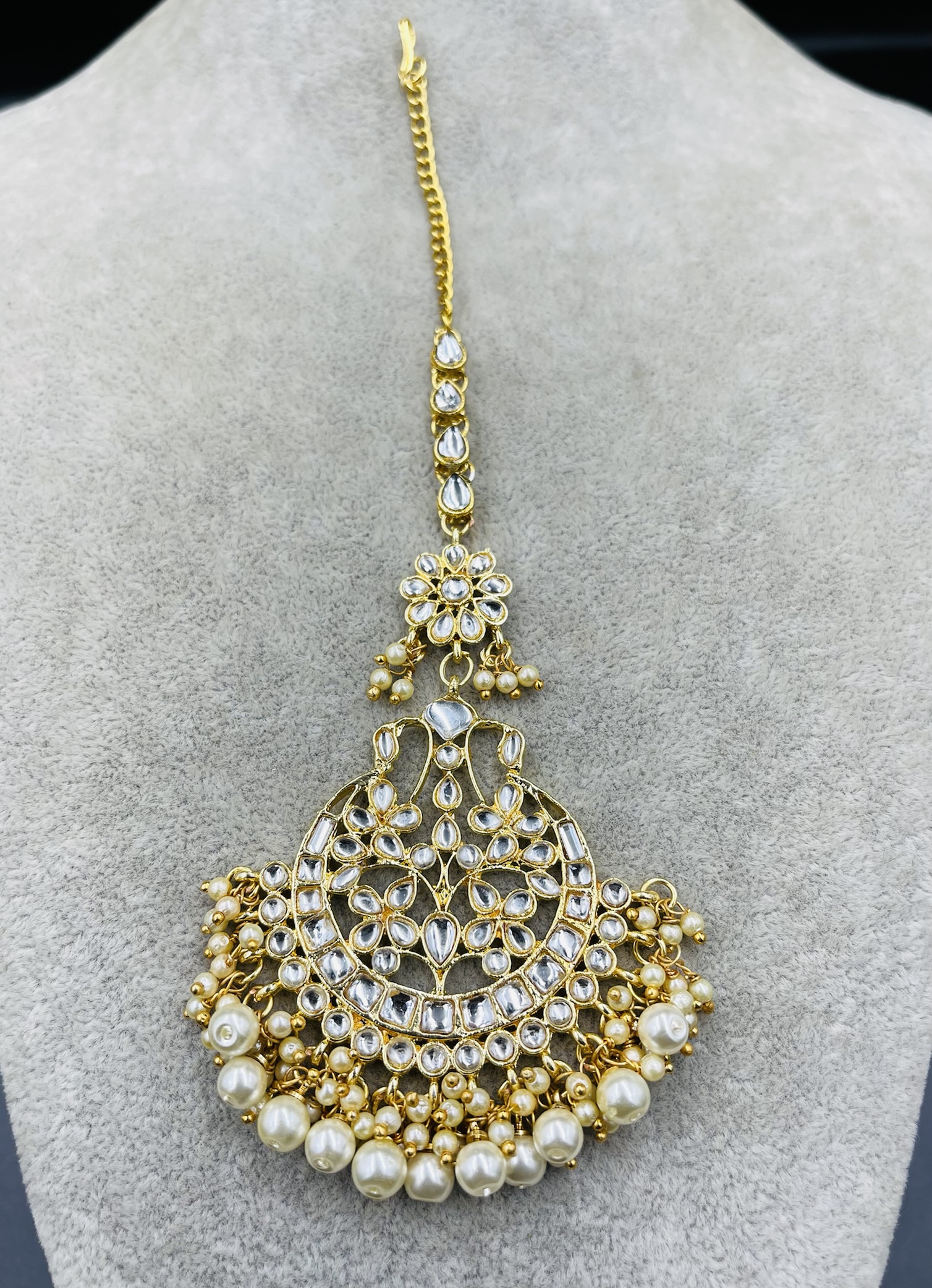 Hit design head chain accessories/ Maang Tikka / Nethi chutti | Lazada