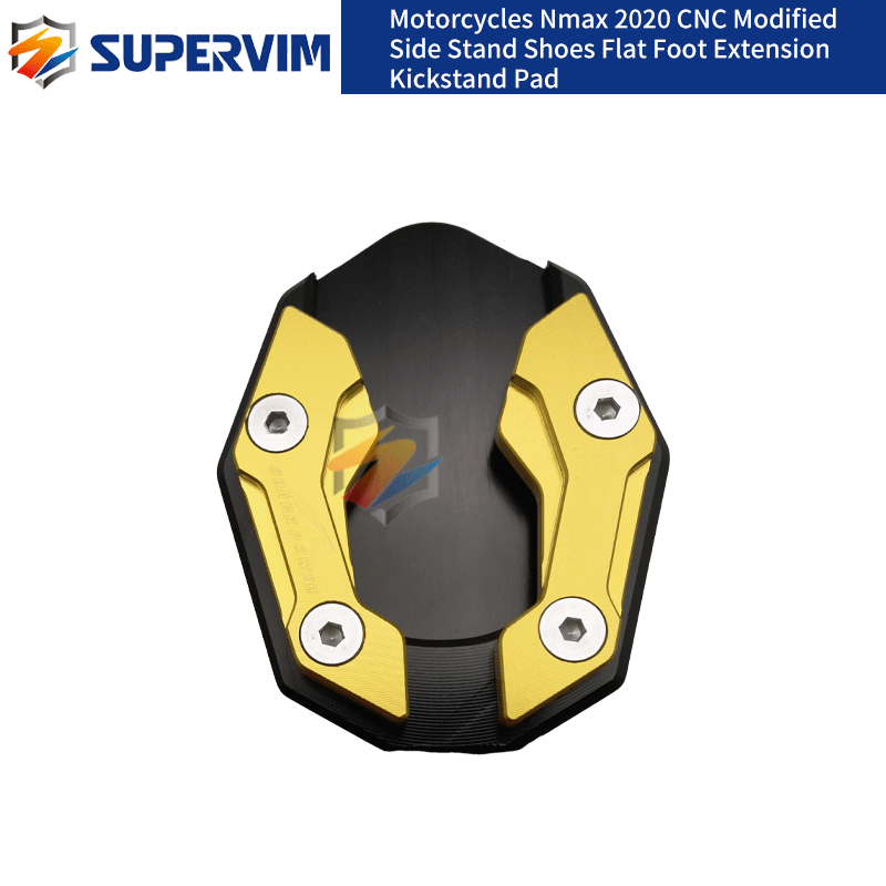 Supervim Motorcycle Nmax V2 2020 Cnc Modified Side Stand Shoes Flat