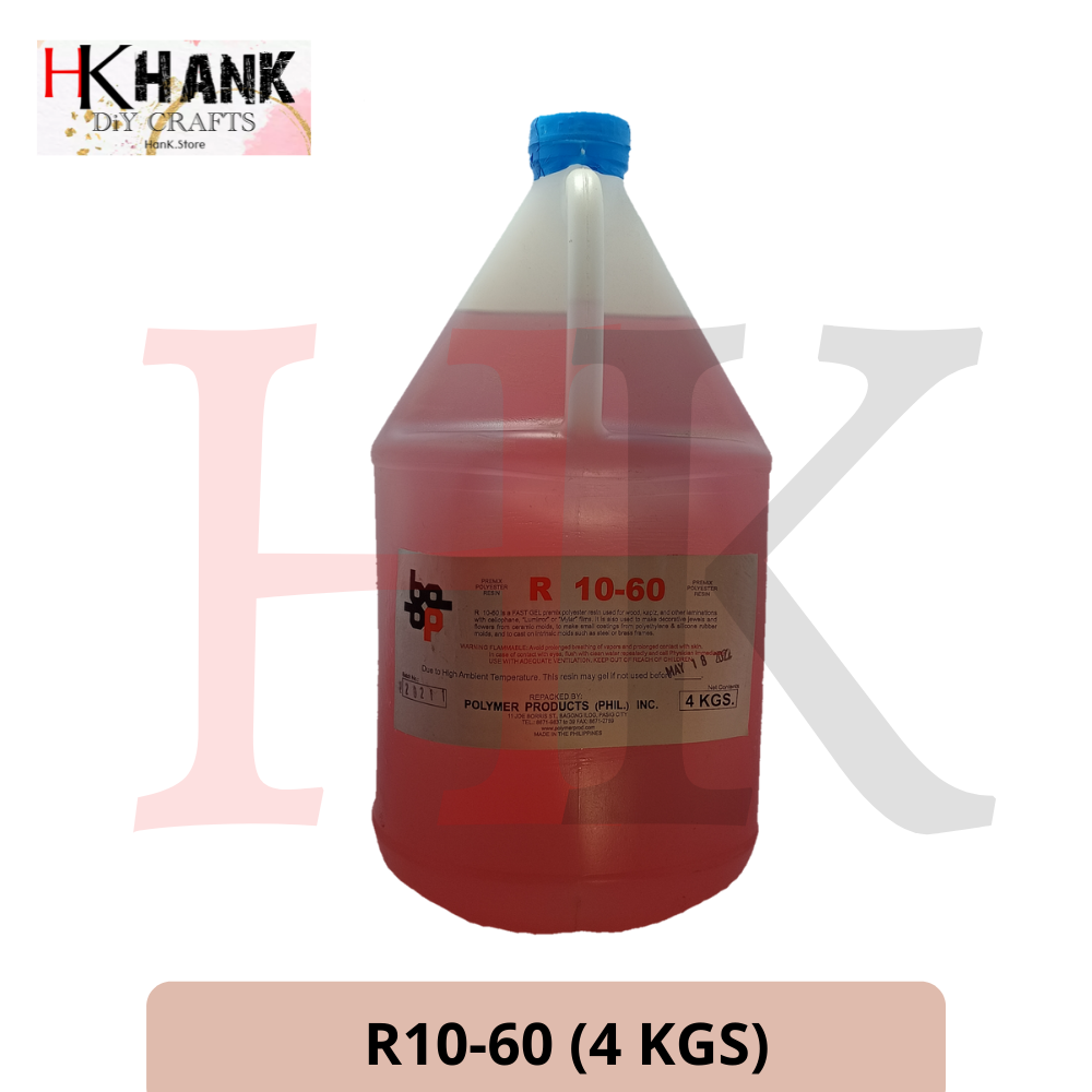 Fiberglass Premix Resin R10-60 polyester resin 4L / 1 galon | Lazada PH