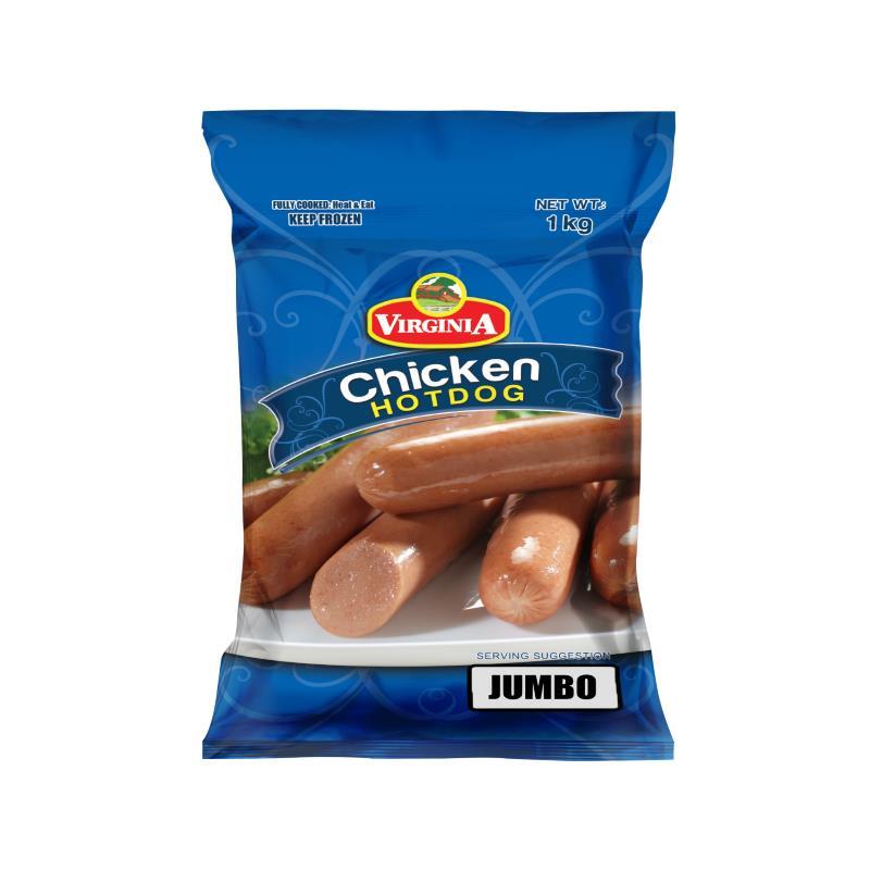 Virginia Chicken Hotdog Jumbo 1kg | Lazada PH