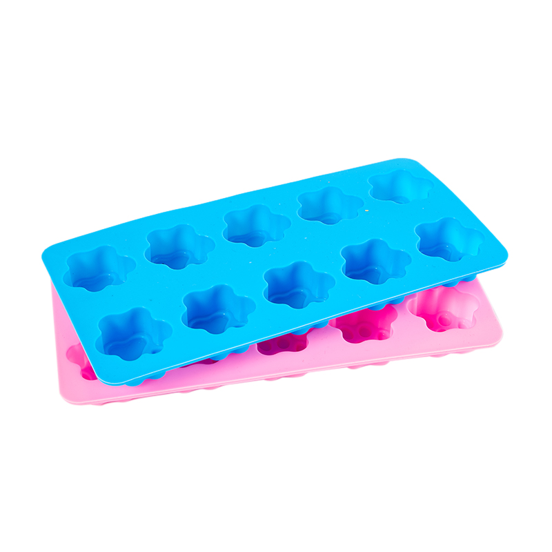 10 Cells Dog Cat Paw Silicone Cake Molds For Biscuit Jelly Baking Pan ...