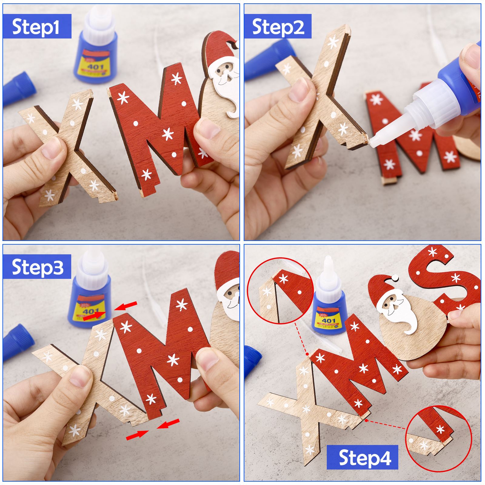 401Glue Instant Fast Adhesive Stronger Super Glue Multi-Purpose Fix ...
