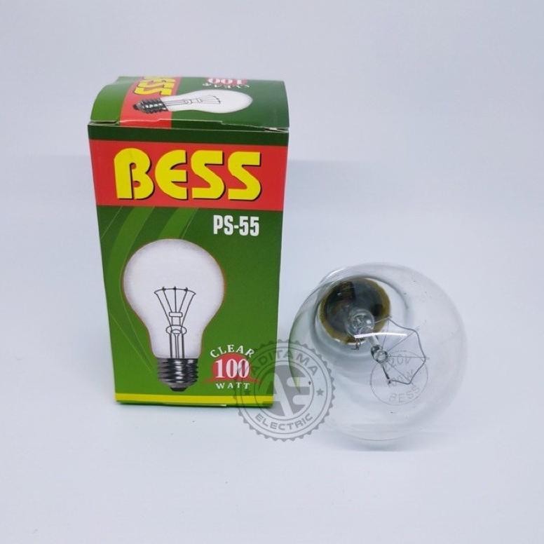 LAMPU BOHLAM BESS 100 WATT 100W / LAMPU PIJAR BESS 100W 100WATT ...
