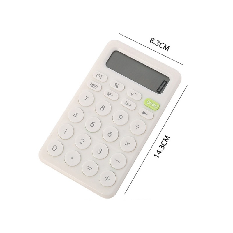 Portable Candy Color 8 Digits Electronic Calculator Mini Cute Student ...