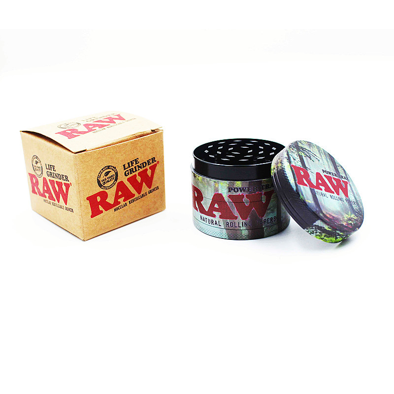 RAW Life Full Print Color Logo 50MM 4 Layers Sharp Life Metal Spice ...