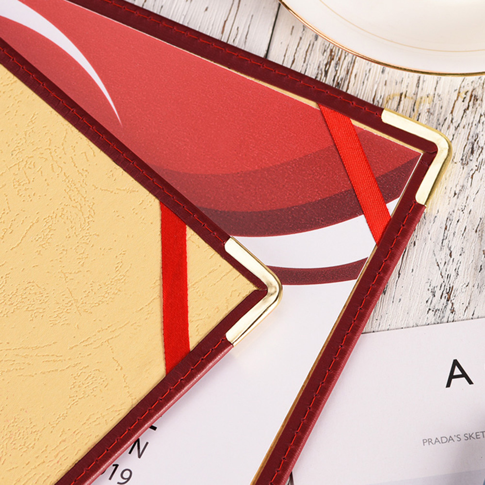 【NovaBazaar】A4 Speech Signing Ceremony Folder Red Gold Silver | Daraz.lk